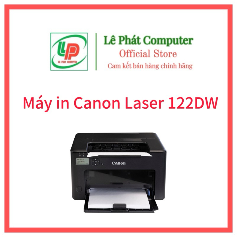 Máy in Laser Canon LBP 122DW (In 2 mặt, USB, LAN, WiFi) - Chính hãng ...