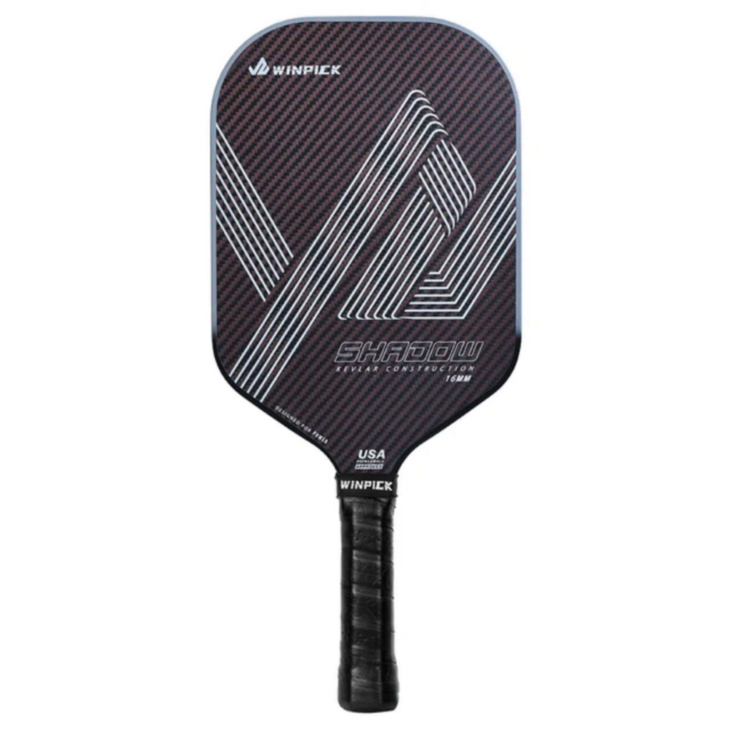 Vợt Pickleball Winpick Shadow 16mm Kevlar Carbon 2024 - 220g | Shopee ...