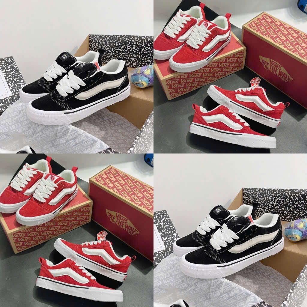 Giày Vans Vault Knu Skool VR3 x Ỉman Potato, giày Vans Potato bản đẹp ...