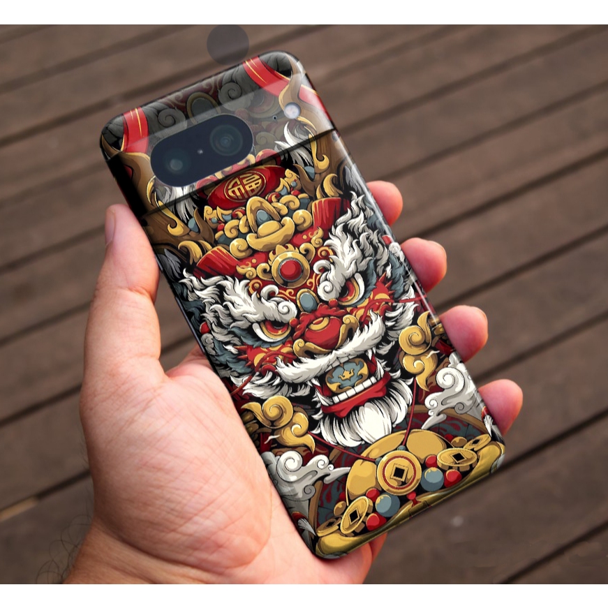 Miếng dán skin mặt sau hình Rồng cho điện thoại Pixel 6, Pixel 6 Pro ...