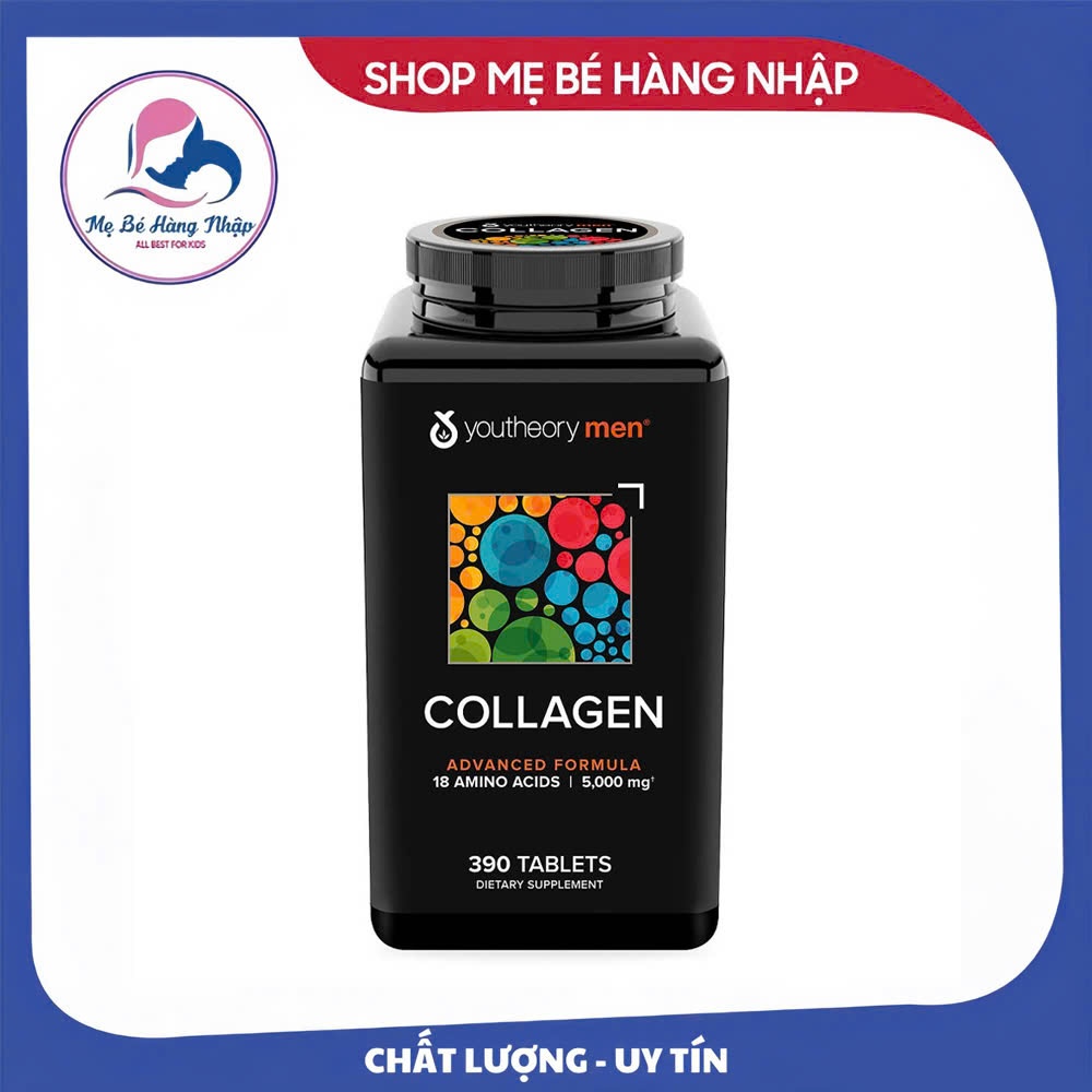 Collagen cho nam Youtheory Men 390 viên Chính Hãng Mỹ | Shopee Việt Nam