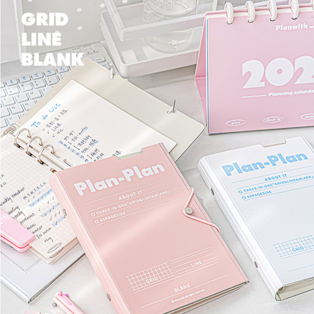 Binder Planwith A6 POCKET Ver 2: About It Bìa Da PU Còng Kim Loại Kích Thước Bỏ Túi Thiết Kế ...