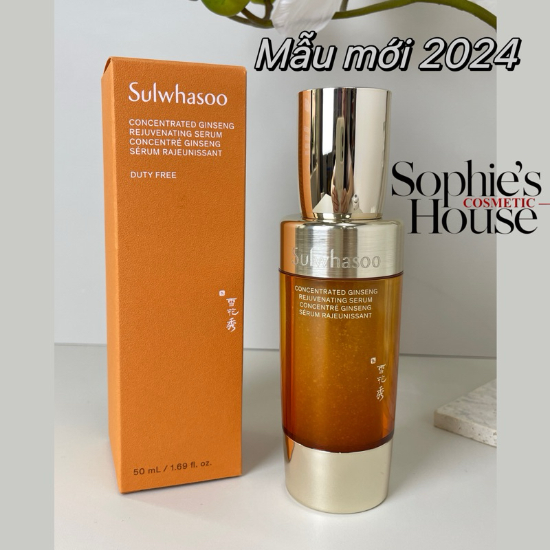 Mẫu mới 2024 / Tinh chất Sulwhasoo Concentrated Ginseng Rejuvenating Serum EX 50ml | Shopee Việt Nam