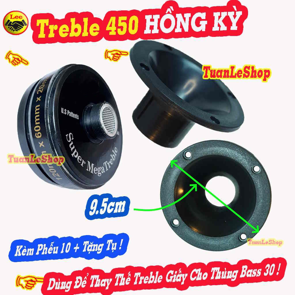 LOA TREBLE 450 HONG KY KÈM PHỄU 10CM, LOA TREP 450 CHƠI CÙNG BASS 30 ...