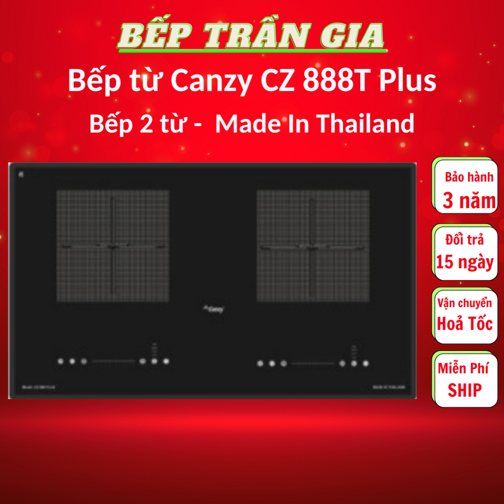 Bếp Từ Đôi Canzy CZ 888PLUS | CZ 699Plus Bếp điện từ Inverter, Công ...