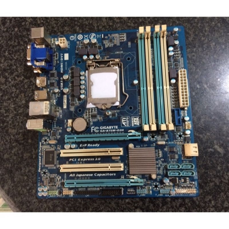 Main Giga B85m D3h 4 khe ram socket 1155, hàng tháo máy, bh 1 tháng ...