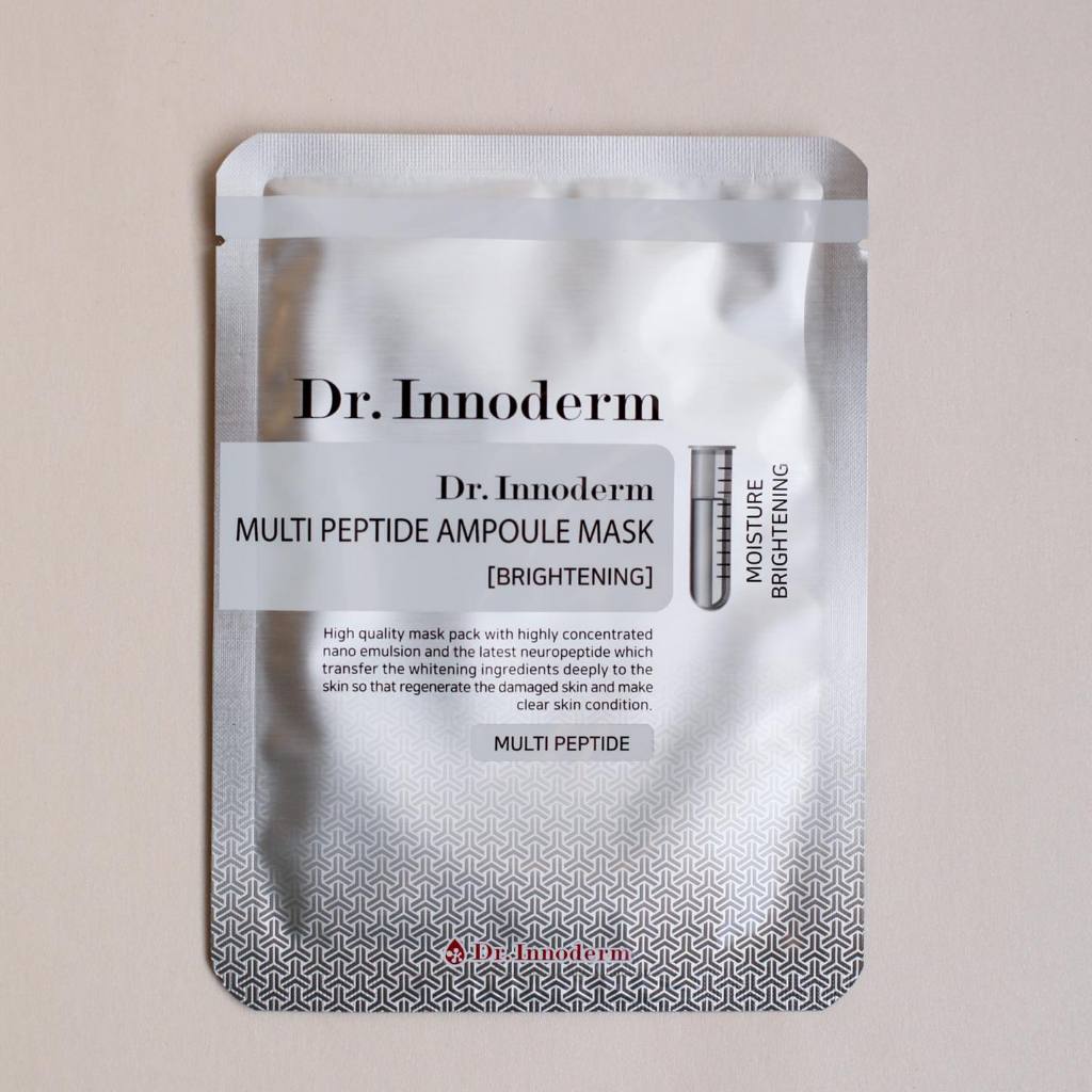 DR Innoderm - MẶT NẠ PHỤC HỒI DA Multi Peptide Ampoule Mask 1 miếng ...