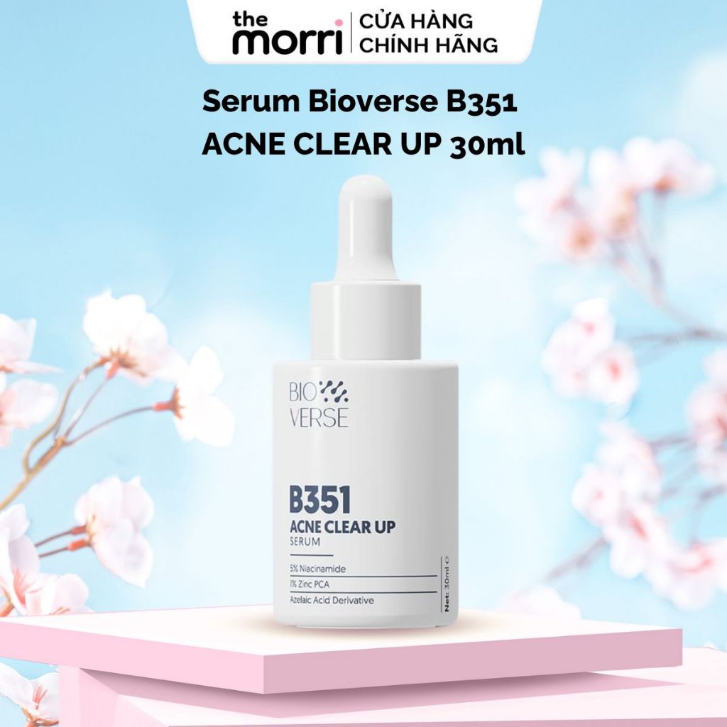 [The Morri] Tinh Chất Niacinamide 5% + Zinc 1% Hỗ Trợ Mụn Bioverse B351 ...