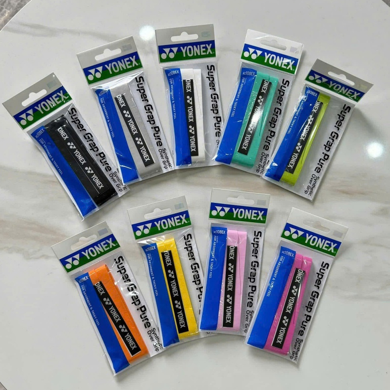 Cuốn Cán Vợt Cầu Lông, Quấn Cán Yonex 1in1 Chính Hãng Ac108ex Siêu Êm Và Bám Tay | Shopee Việt Nam