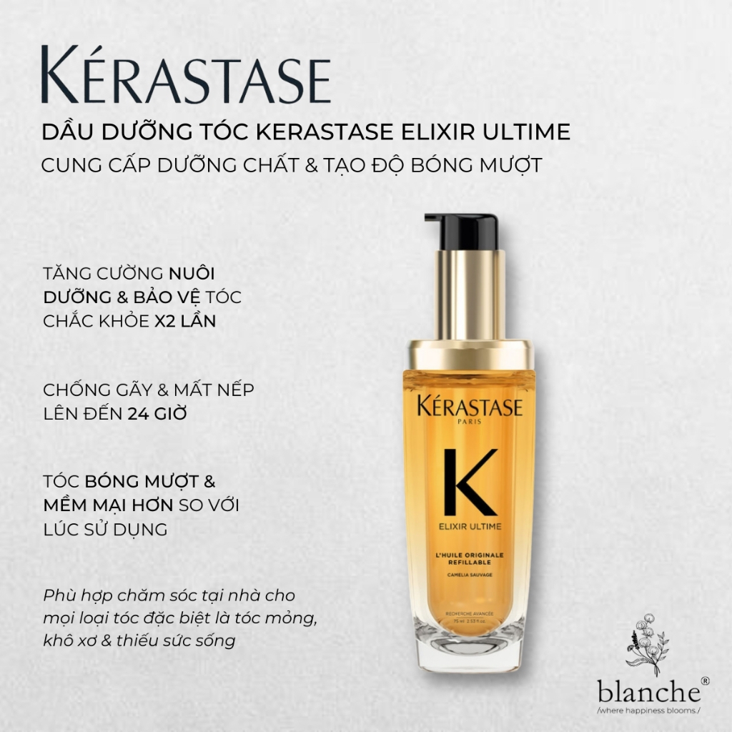 Dầu Dưỡng Tóc 𝐊𝐞𝐫𝐚𝐬𝐭𝐚𝐬𝐞 Elixir Ultime Originale 100ml Chính Hãng - Đủ ...