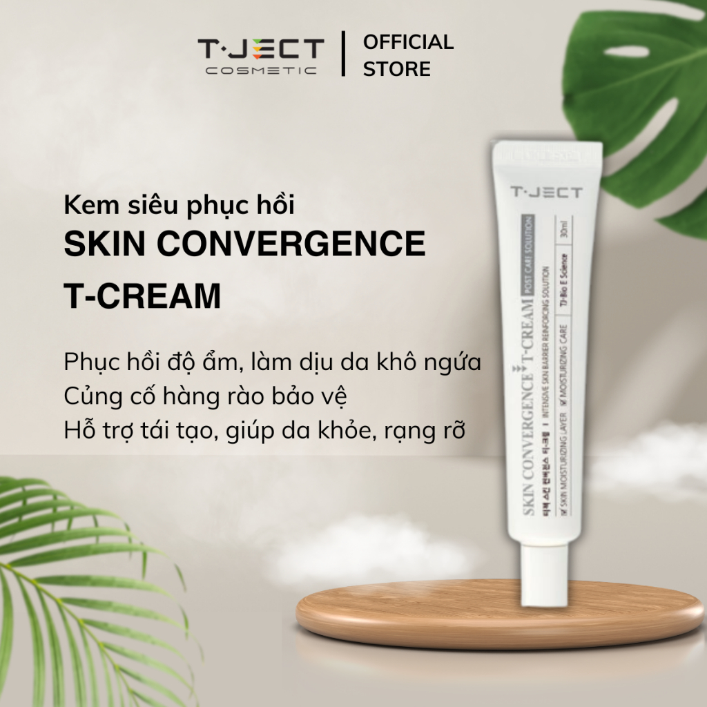 Kem Siêu Phục Hồi & Hỗ Trợ Giảm Kích Ứng, Giảm Ngứa T.JECT Skin ...