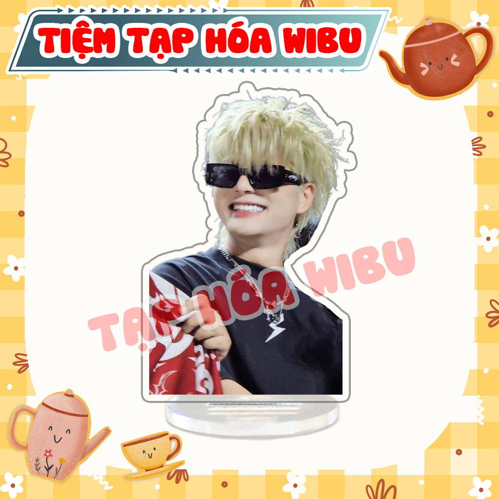 Mô hình Standee Tượng Móc Khóa Keychain Bằng Acrylic Ryder Quang Anh ...