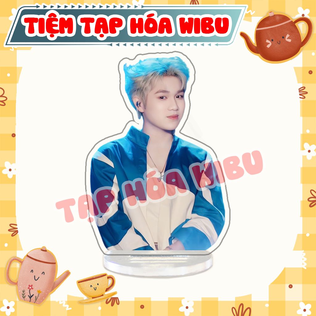 Mô hình Standee Tượng Móc Khóa Keychain Bằng Acrylic Đức Duy Captain ...