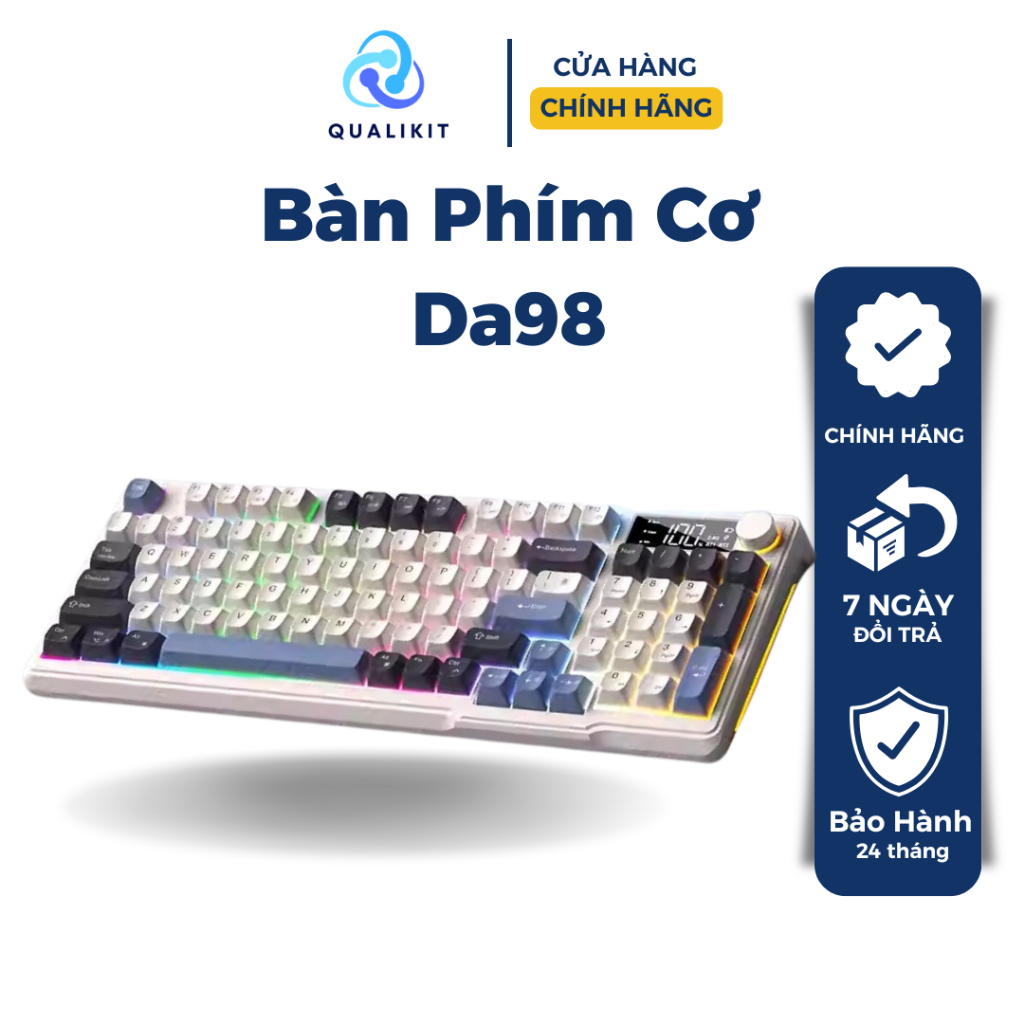 Bàn Phím Cơ Qualikit Da98 | Shopee Việt Nam