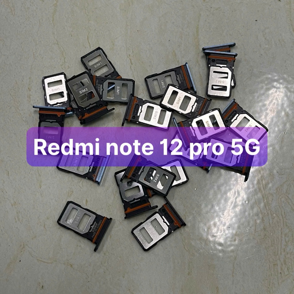 khay sim xiaomi Redmi note 12 pro 5G | Shopee Việt Nam