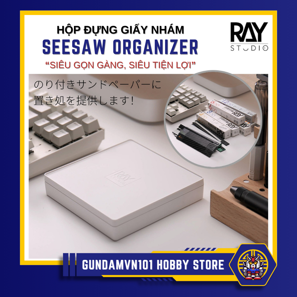 HỘP ĐỰNG NHÁM CAO CẤP RAY STUDIO SEESAW ORGANIZER FOR SANDPAPAERS ...