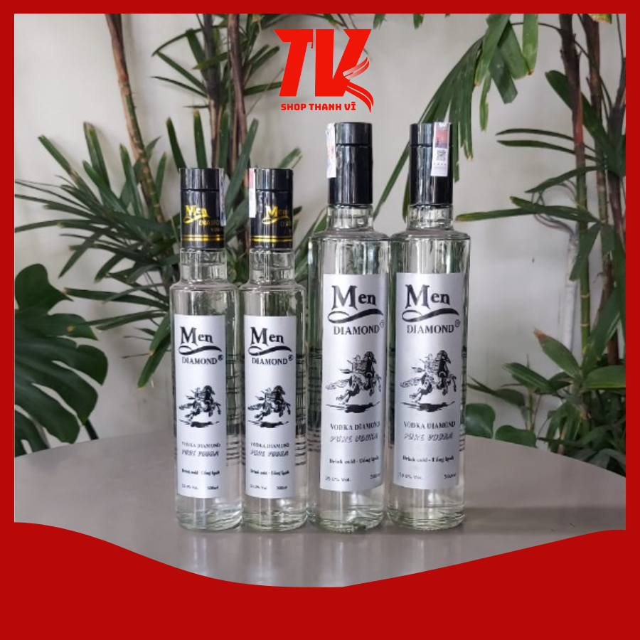 Vodka Men Bi 300ml - 500ml " MUA 2 CHAI TẶNG 1 LY THUỶ TINH" | Shopee ...