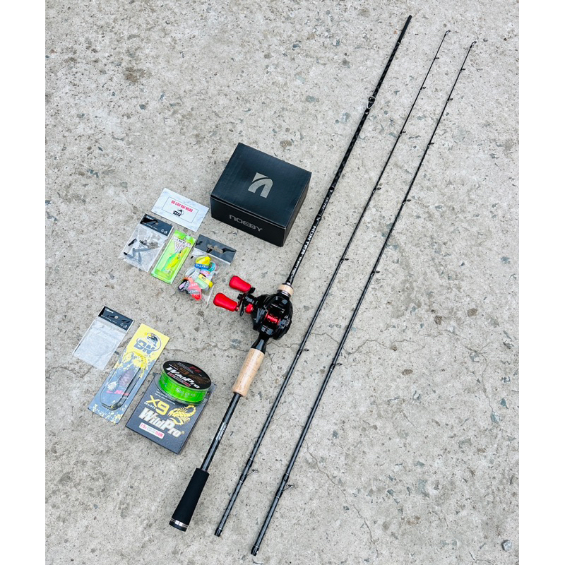 Combo Máy Ngang Cần Hunter Xx45 Cacbon Xoắn X Toàn Thân Máy NOEBY ...