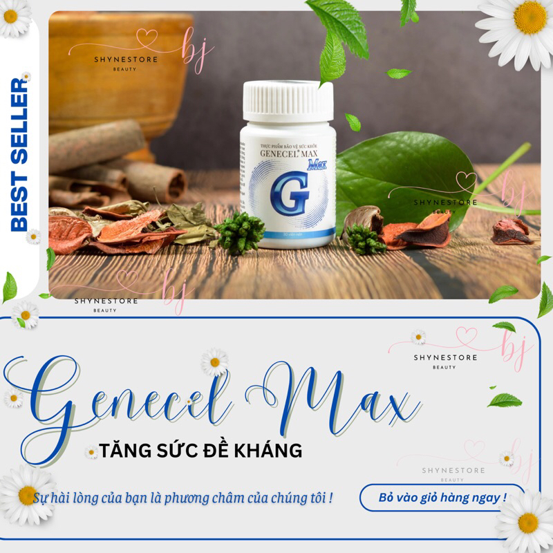 [CHÍNH HÃNG] Genecel Max – Hỗ Trợ Tăng Cường Đề Kháng, Nâng Cao Hệ Miễn ...