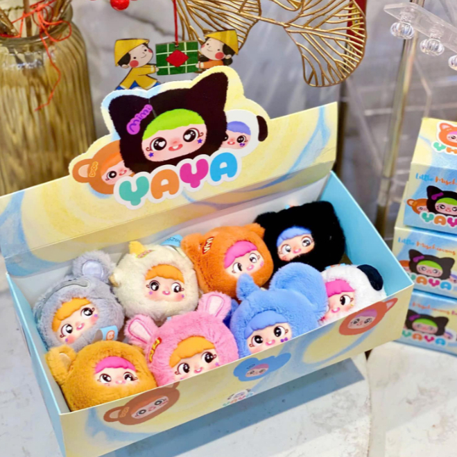 [ 100% CHÍNH HÃNG ] BLINDBOX BABY THREE YAYA MINI V1 XINH XĨU TREO TÚI ...
