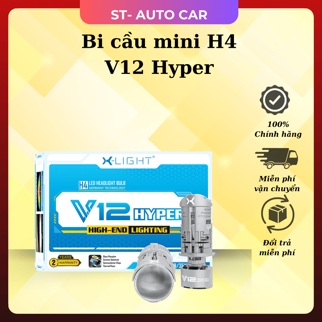 Bi mini h4 Xlight V12 HYPER | Shopee Việt Nam