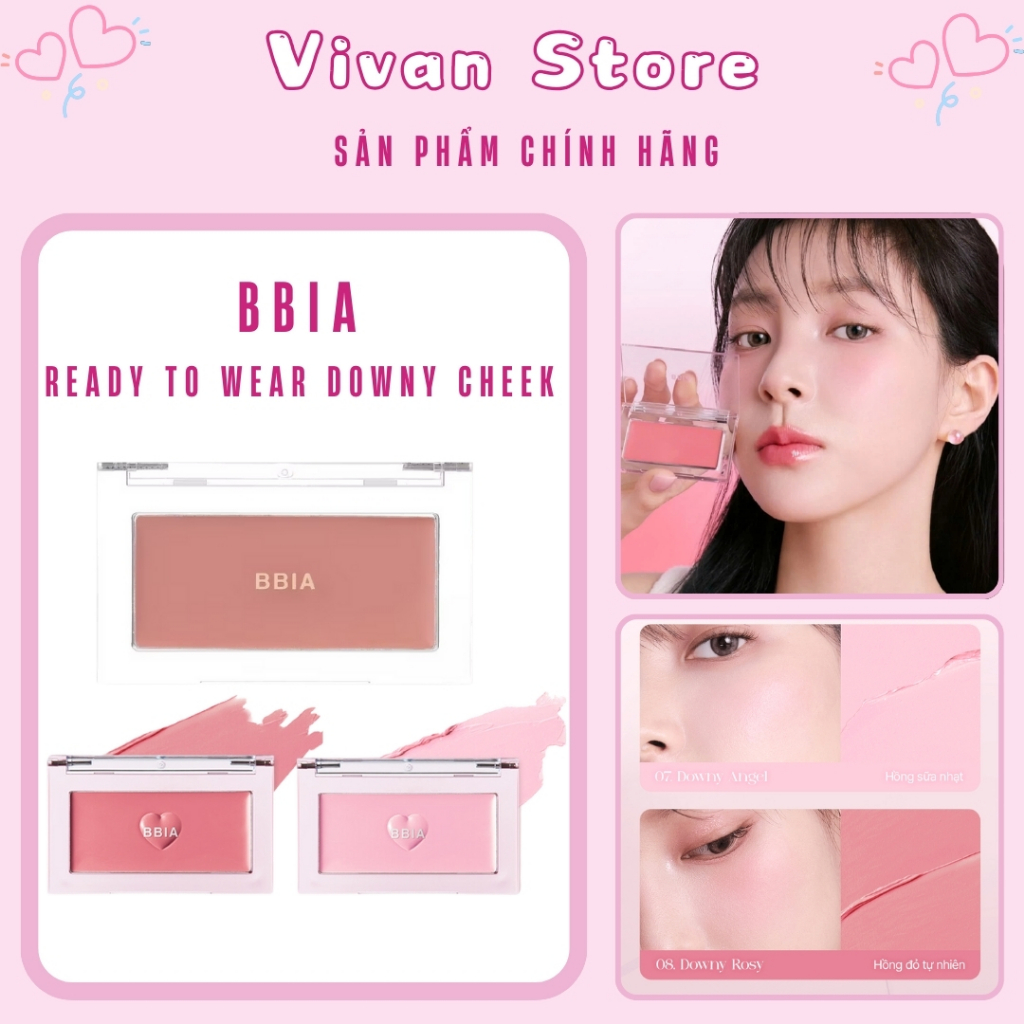 [Chính hãng] Má hồng kem BBia Ready To Wear, phấn má, má kem Bbia ...