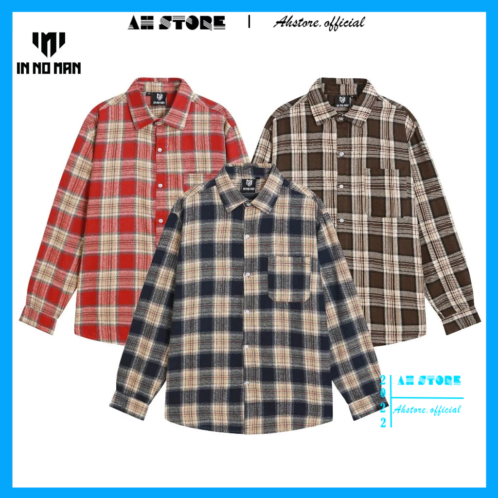 Áo Sơ Mi Nam Nữ Flannel Kẻ Caro Thời Trang 2025, Áo Khoác Ngoài Flannel Hot Trend - AHSTORE ...