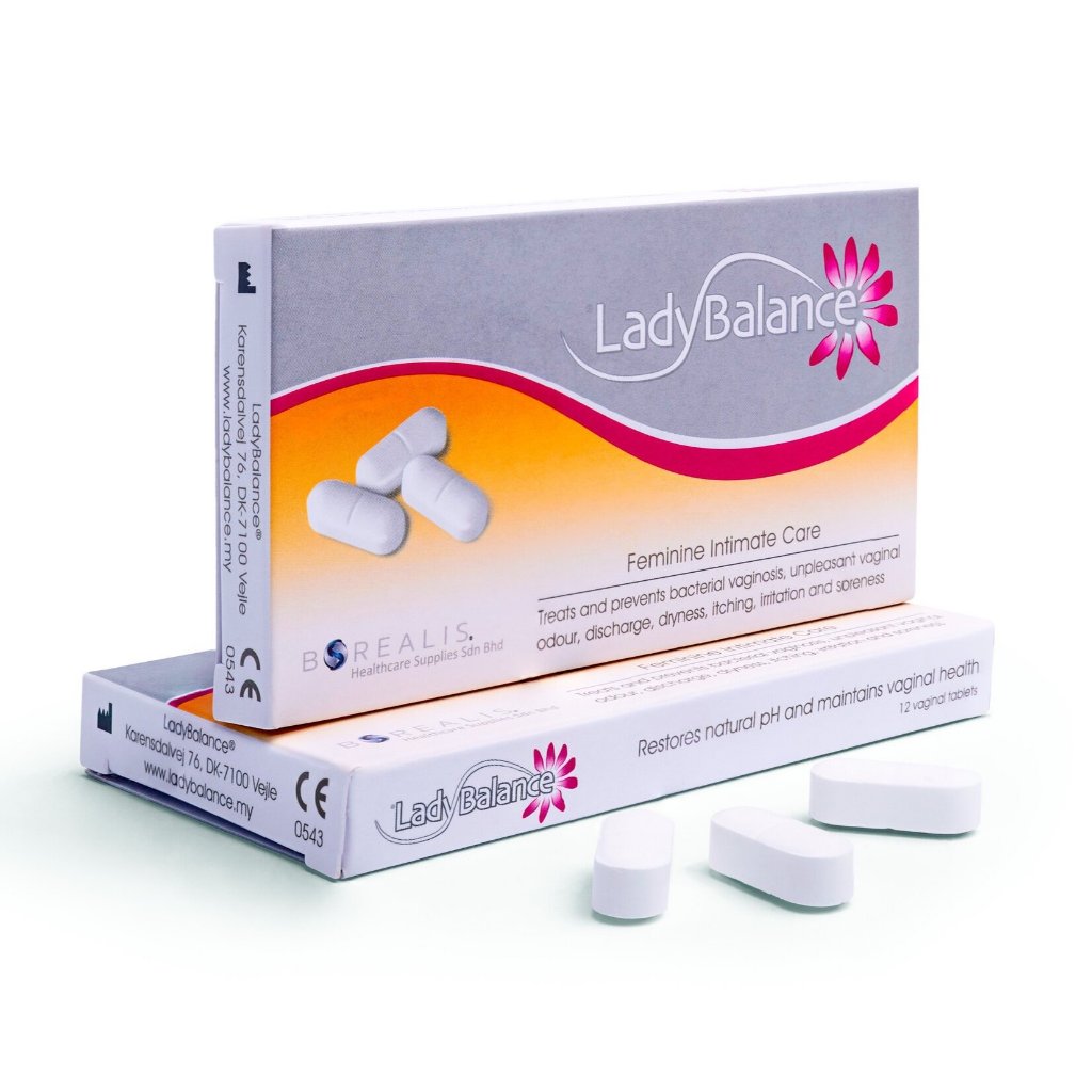 Men vi sinh của Đan Mạch LadyBalance hộp 12 viên | Shopee Việt Nam