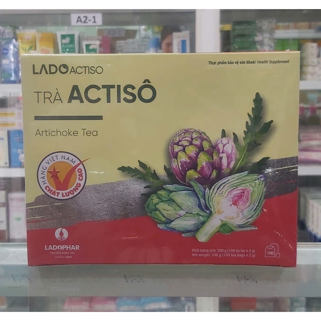 Trà Actiso Túi Lọc Ladophar Thanh Lọc Cơ Thể Tăng Cường Chức Năng Gan ...