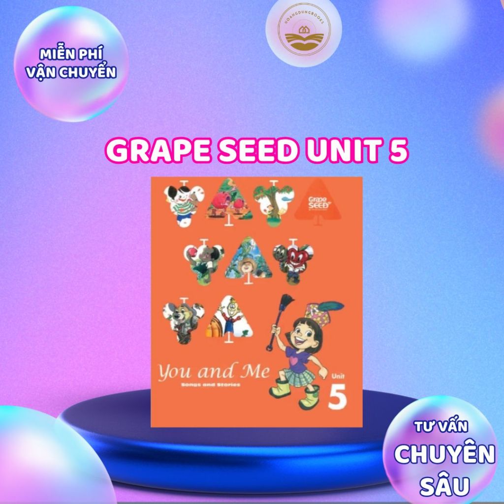 Sách- Grape Seed Unit 5 (tặng kèm file nghe) | Shopee Việt Nam