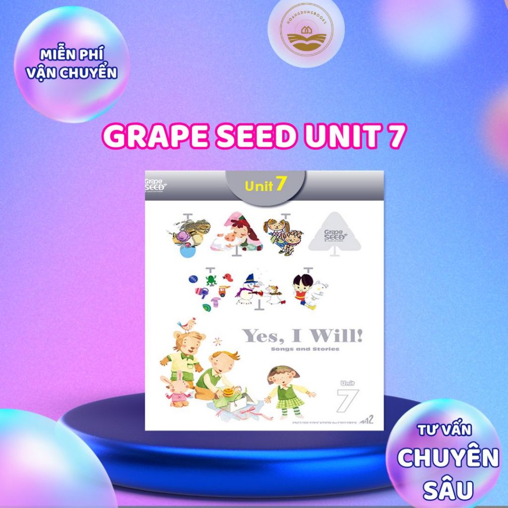 Sách- Grape Seed Unit 7 (tặng kèm file nghe) | Shopee Việt Nam