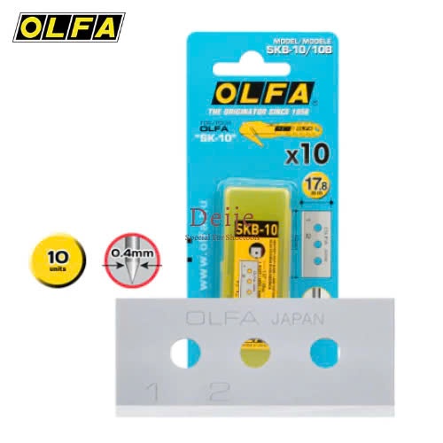 Lưỡi dao Nhật OLFA SKB-10/10B dùng cho dao OLFA SK-10 (hộp 10 lưỡi) | Shopee Việt Nam