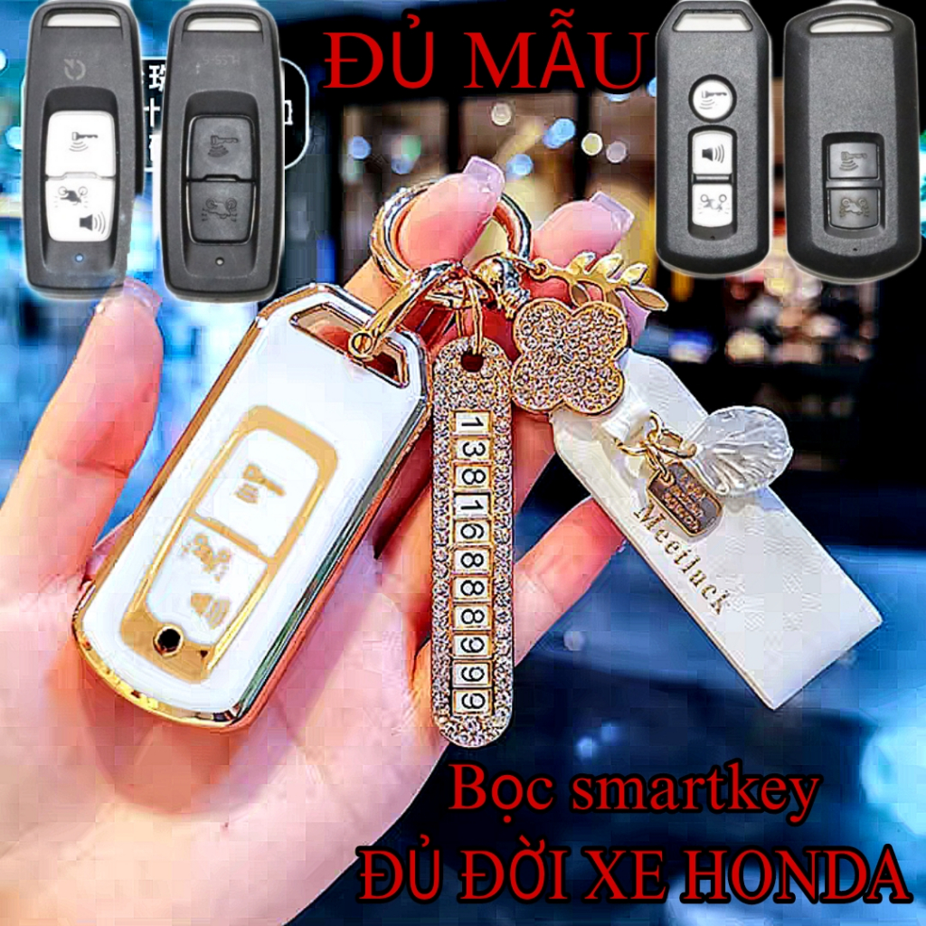 "ĐỦ LOẠI - ĐỦ ĐỜI XE" Bọc Chìa Khoá Smartkey Bọc Remote Cho Xe SH, SH ...
