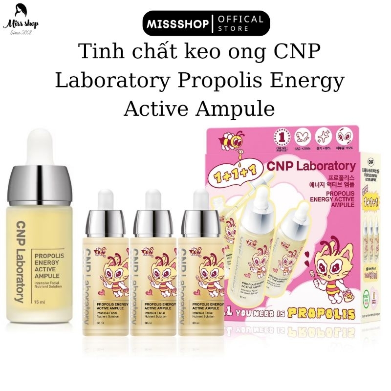 Tinh chất keo ong CNP Laboratory Propolis Energy Active Ampule | Shopee ...