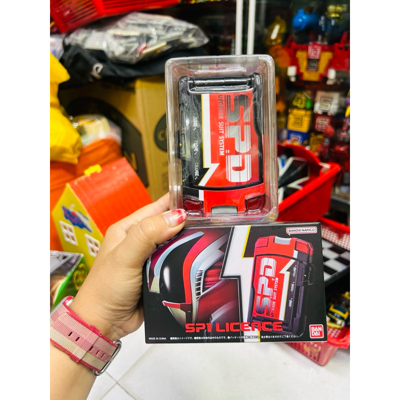 Đồ chơi siêu nhân DEKA SPD SP1 LICENSE MEMORIAL EDITION BANDAI | Shopee ...