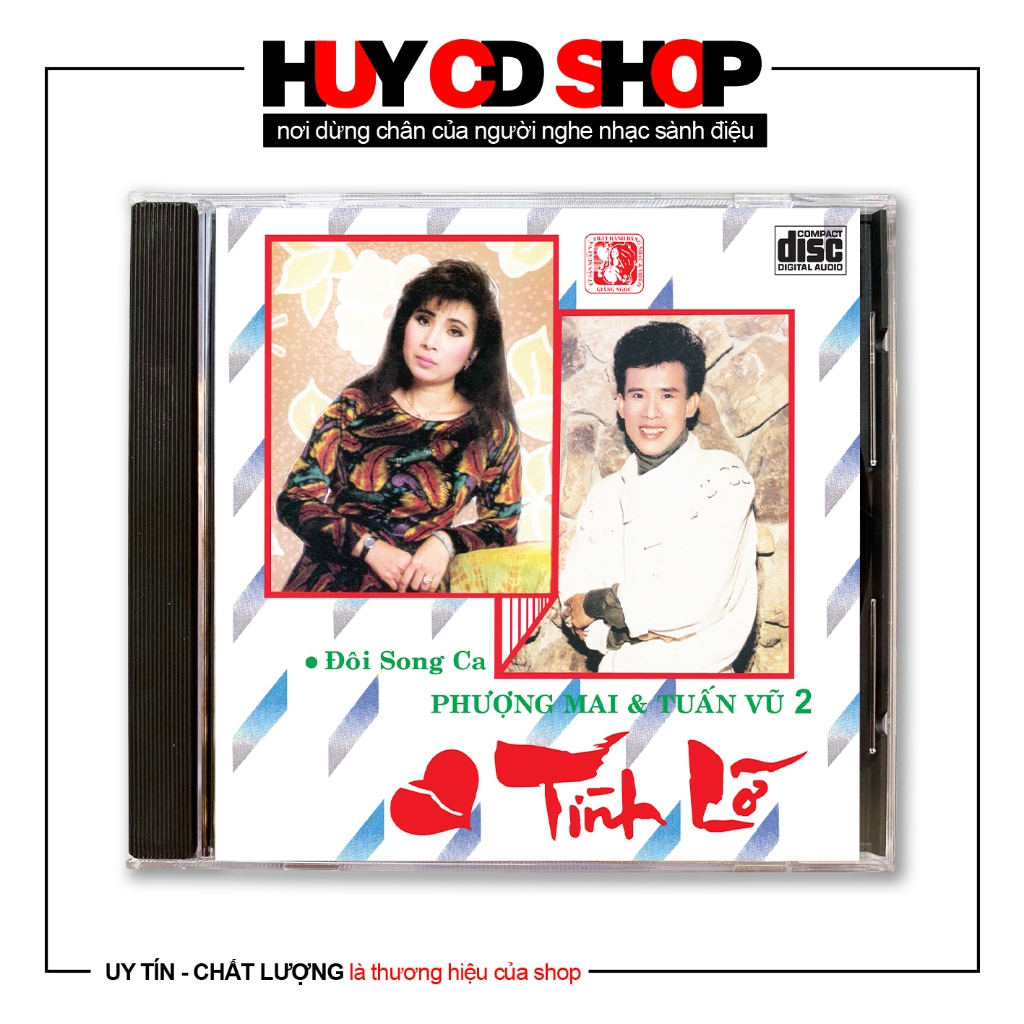 Đĩa CD TUẤN VŨ PHƯỢNG MAI chủ đề TÌNH LỠ thể loại NHẠC VÀNG trữ tình Bolero HUY CD SHOP | Shopee ...
