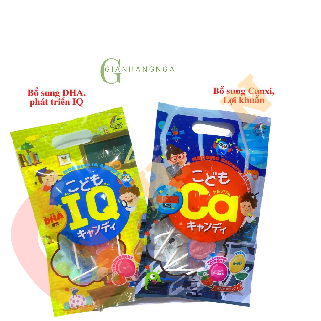 Kẹo mút bổ sung DHA/CANXI Kodomo gói 70g | Shopee Việt Nam