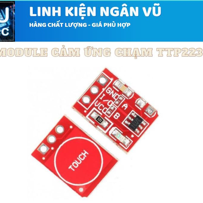 Module Cảm Ứng Chạm TTP223 Mini | Shopee Việt Nam