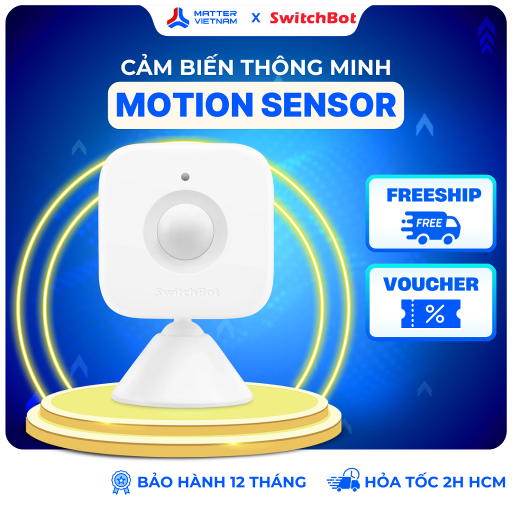 SwitchBot Motion Sensor - Cảm biến chuyển động SwitchBot,kết nối Bluetooth,tương thích Apple ...