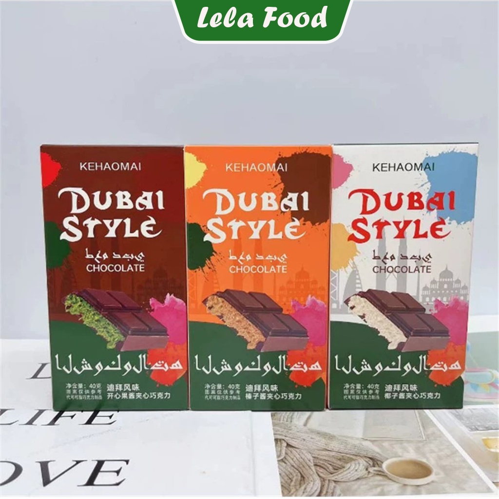 Socola DuBai Kataifi Matcha Hộp 60gr, Socola Dubai Vị Hạt Phỉ/Hạt Dẻ ...