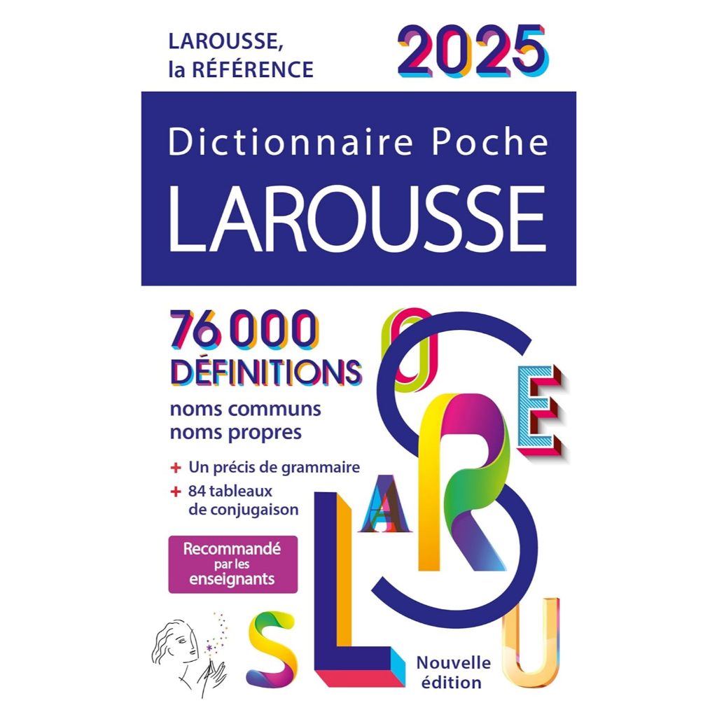 Sách Từ điển Tiếng Pháp - Dictionnaire Larousse Poche 2025 - Bìa mềm ...