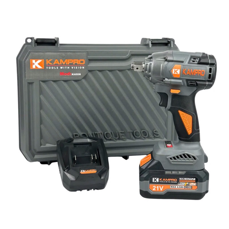 Máy Siết Bulong KAMPRO Mod-K400N Động Cơ Không Chổi Than Lực Siết 400Nm ...