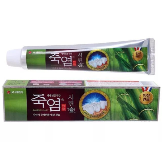 [[ LG Bamboo Salt ]] Kem đánh răng Hàn Quốc Bamboo Salt 120g bảo vệ nướu, ngừa ê buốt | Shopee ...