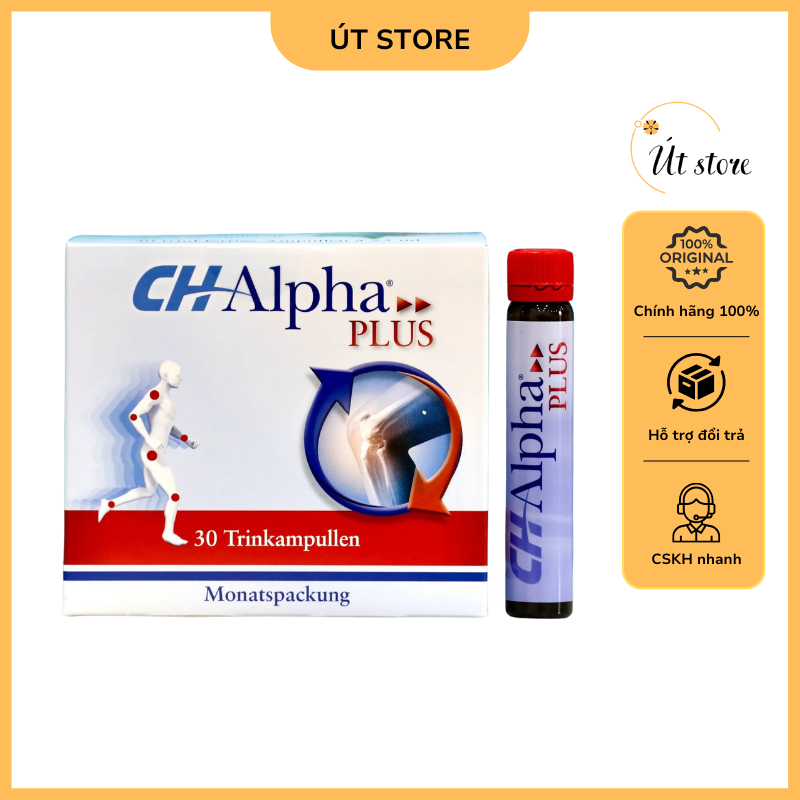 Collagen hỗ trợ sụn khớp Đức dạng nước Quiris CH-Alpha Plus - Hộp 30 lọ 25ml | Shopee Việt Nam