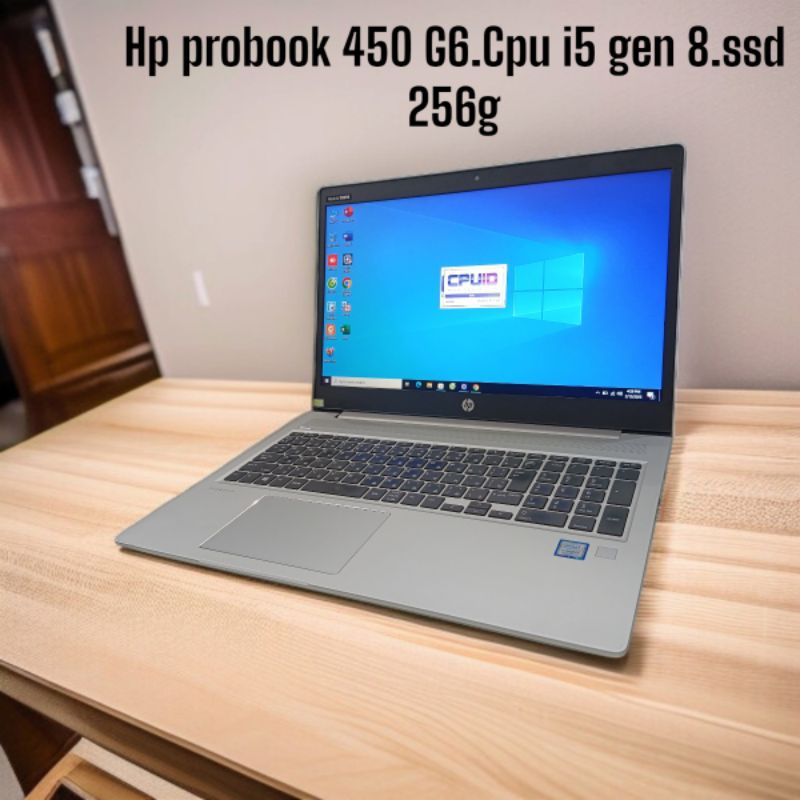 Máy tính xach tay HP probook 450 G6. cpu i5 8265.ram 8.ssd 256g. hàng cũ hinh thức đẹp 95% ...