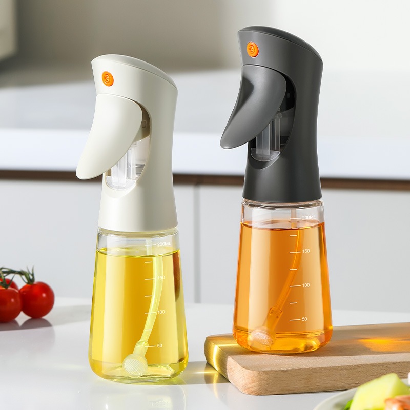 Bình đựng dầu ăn thủy tinh, Bình đựng xịt dầu ăn thông minh KINBATA Nhật Bản - 200ml | Shopee ...