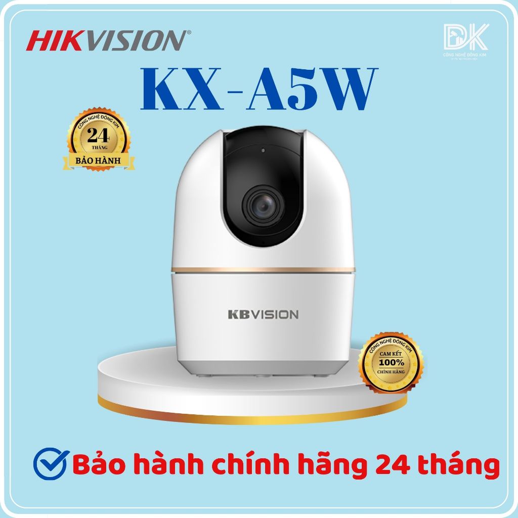 Camera IP Wifi KBVISION KX-A5W 5MP 3K | KX-A3W 3MP 2K - Xoay 360 Độ ...