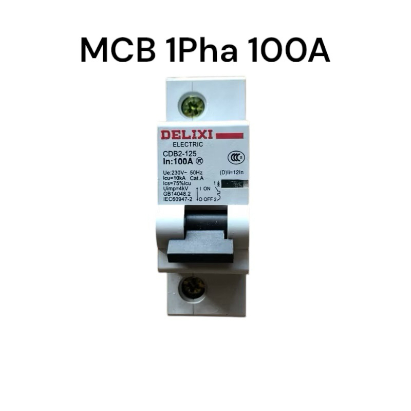 Atomat 1 pha 100A 80A,dùng cho nhà xưởng,xe điện | Shopee Việt Nam