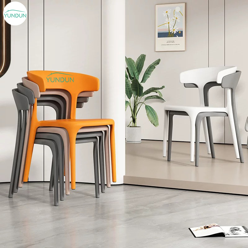YUNDUN Ghế nhựa Ghế nhựa cafe Ghế nhựa tựa lưng ghế văn phòng Có Thể ...
