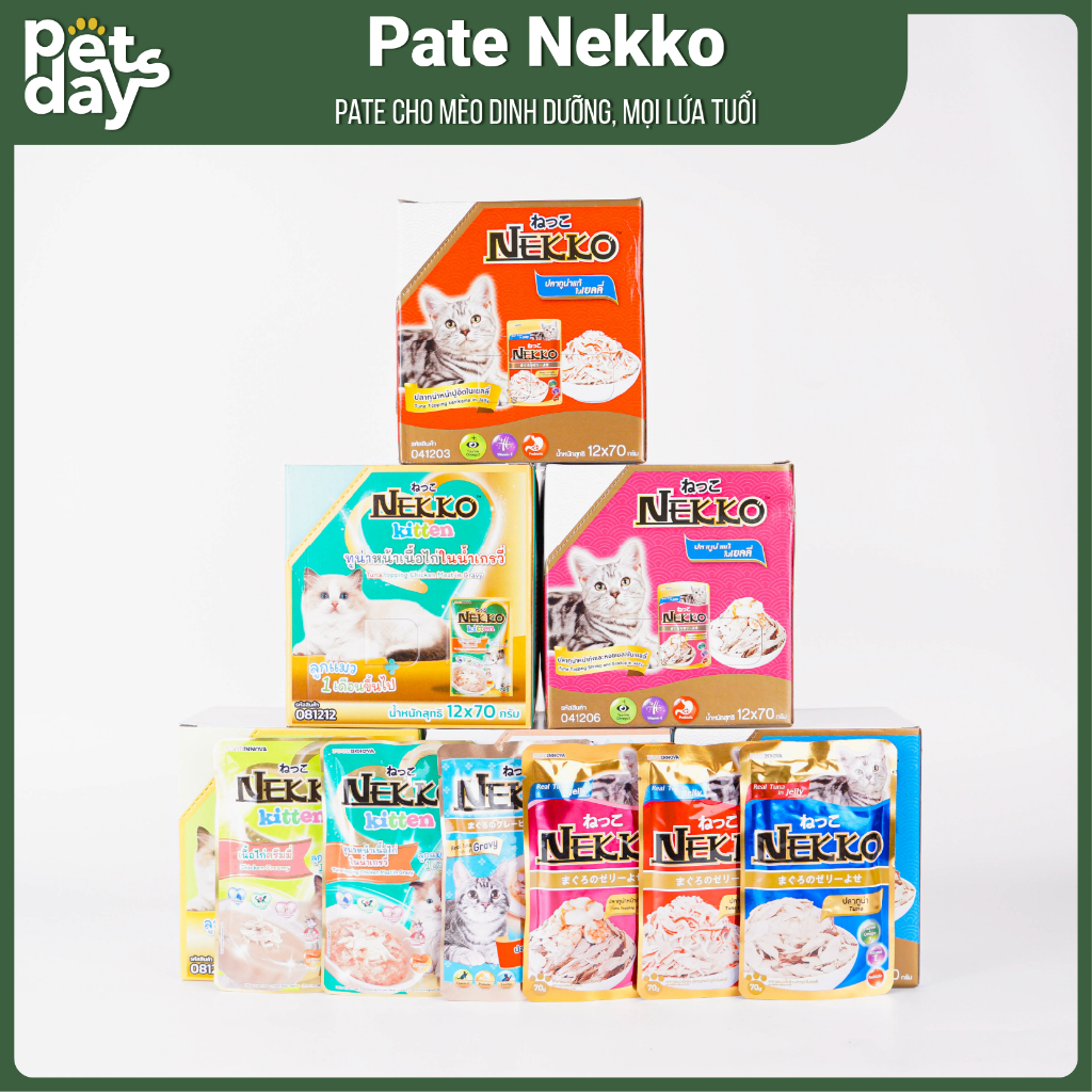 [Hỏa tốc] Pate Nekko 70G Các Loại - Pate Cho Mèo Dinh Dưỡng, Thơm Ngon ...